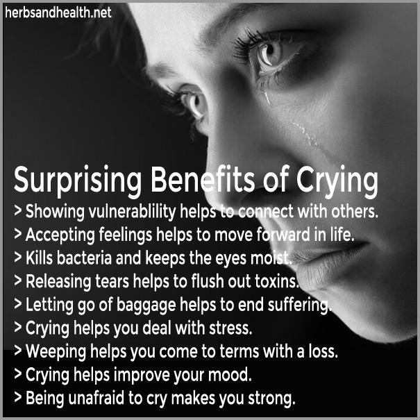 Surprising Benefits Of Crying