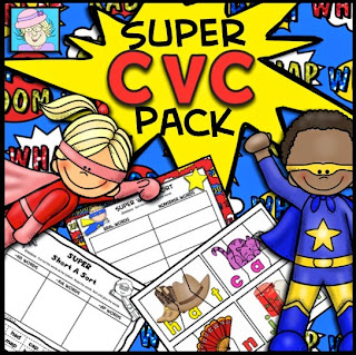 Teacher Tam's Educational Adventures: CVC Words Super Pack and a FREEBIE!