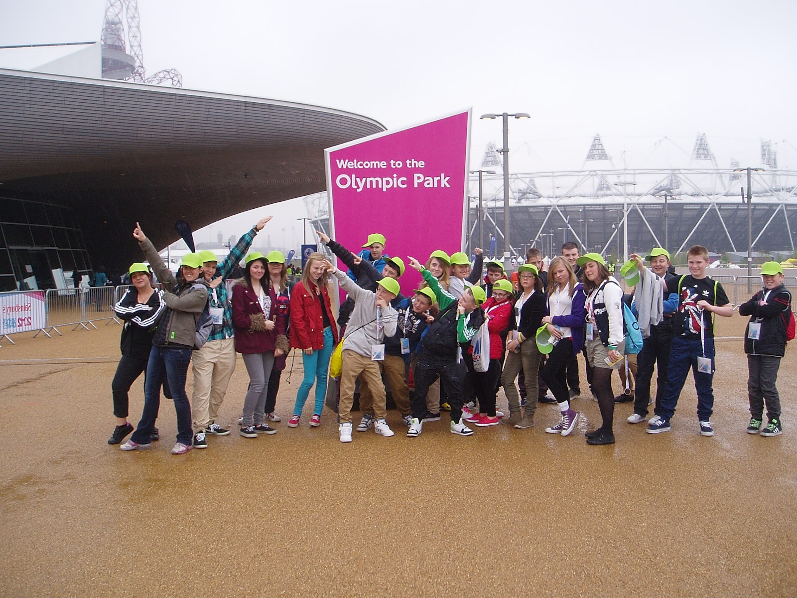Olympic Dream Project: Haydock High students visit the Olympic Velodrome!
