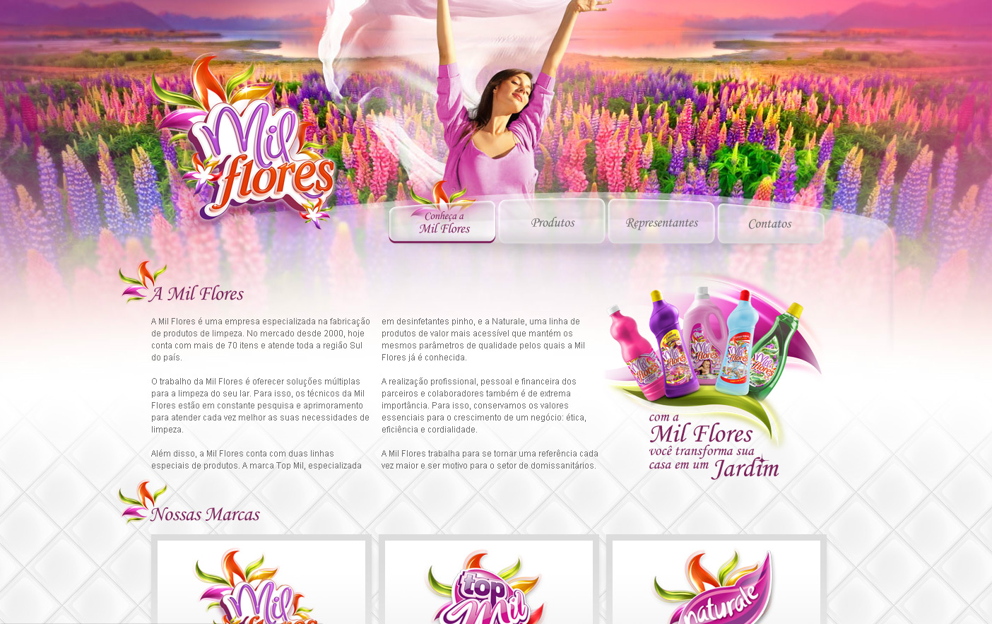 Graphia Design: Portfólio Graphia: Mil Flores