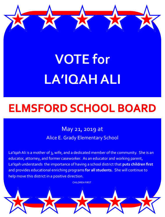 A Better Greenburgh: Elmsford School Board Candidate