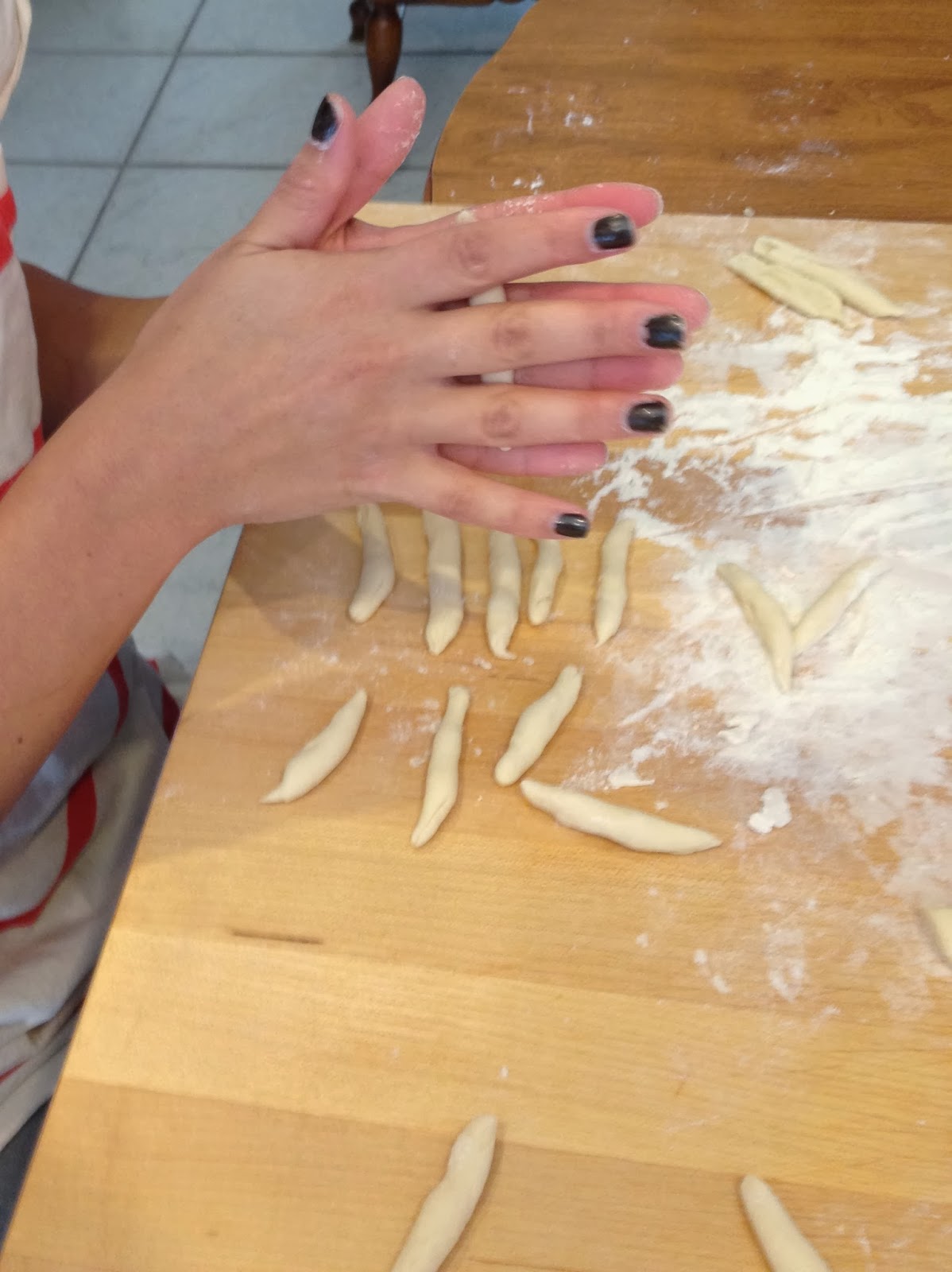 Little Italian Lady: Handmade Fricelli Pasta from Scratch