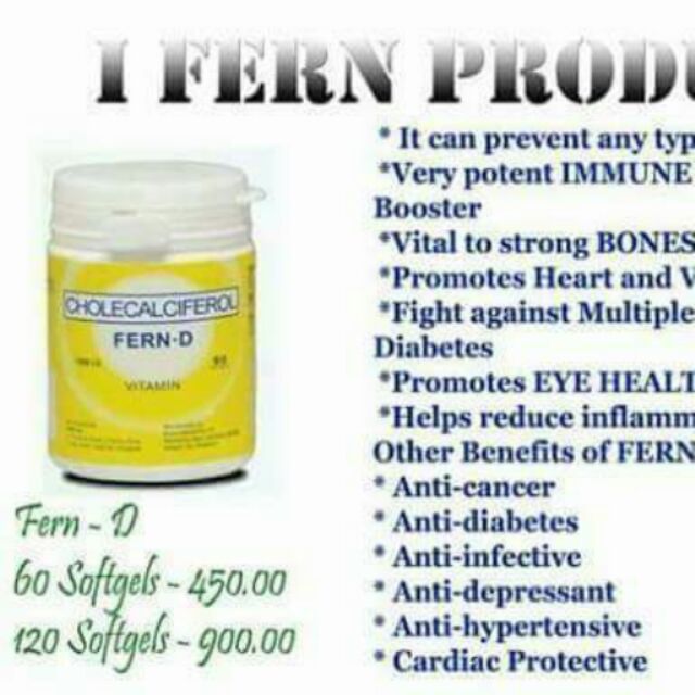 i-FERN PRODUCTS: Miracle Pill-i-Fern D