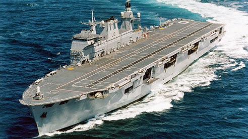 Asian Defence News: HMS Ocean Receives Combat System Upgrade