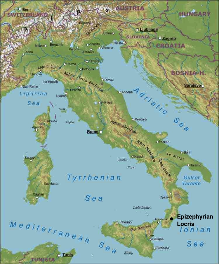 The Locrian Maidens: Who were the Locrians?