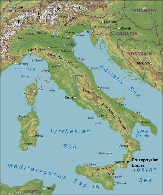 The Locrian Maidens: Who were the Locrians?