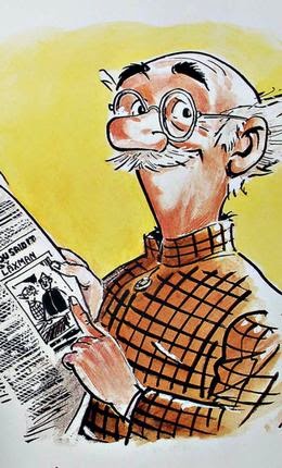 R.K. Laxman's Cartoons: Common Man