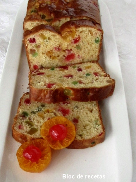 Bloc de recetas: Pan de frutas Lisette