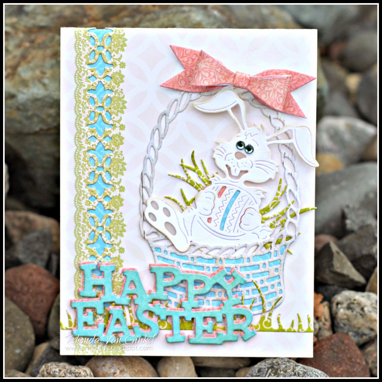 Happy Easter Card with Rhonda - Cheery Lynn Designs Inspiration Blog