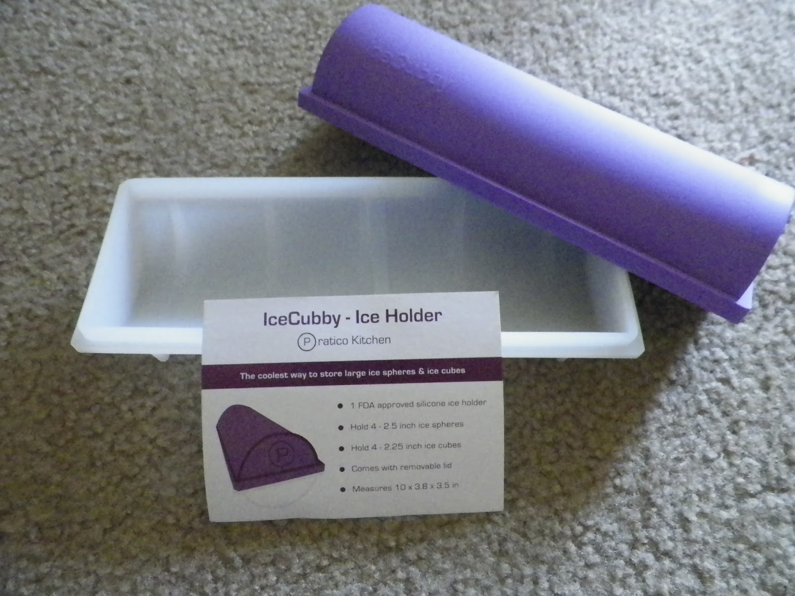 mygreatfinds: IceCubby Large Ice Storage Holder By Pratico Kitchen Review