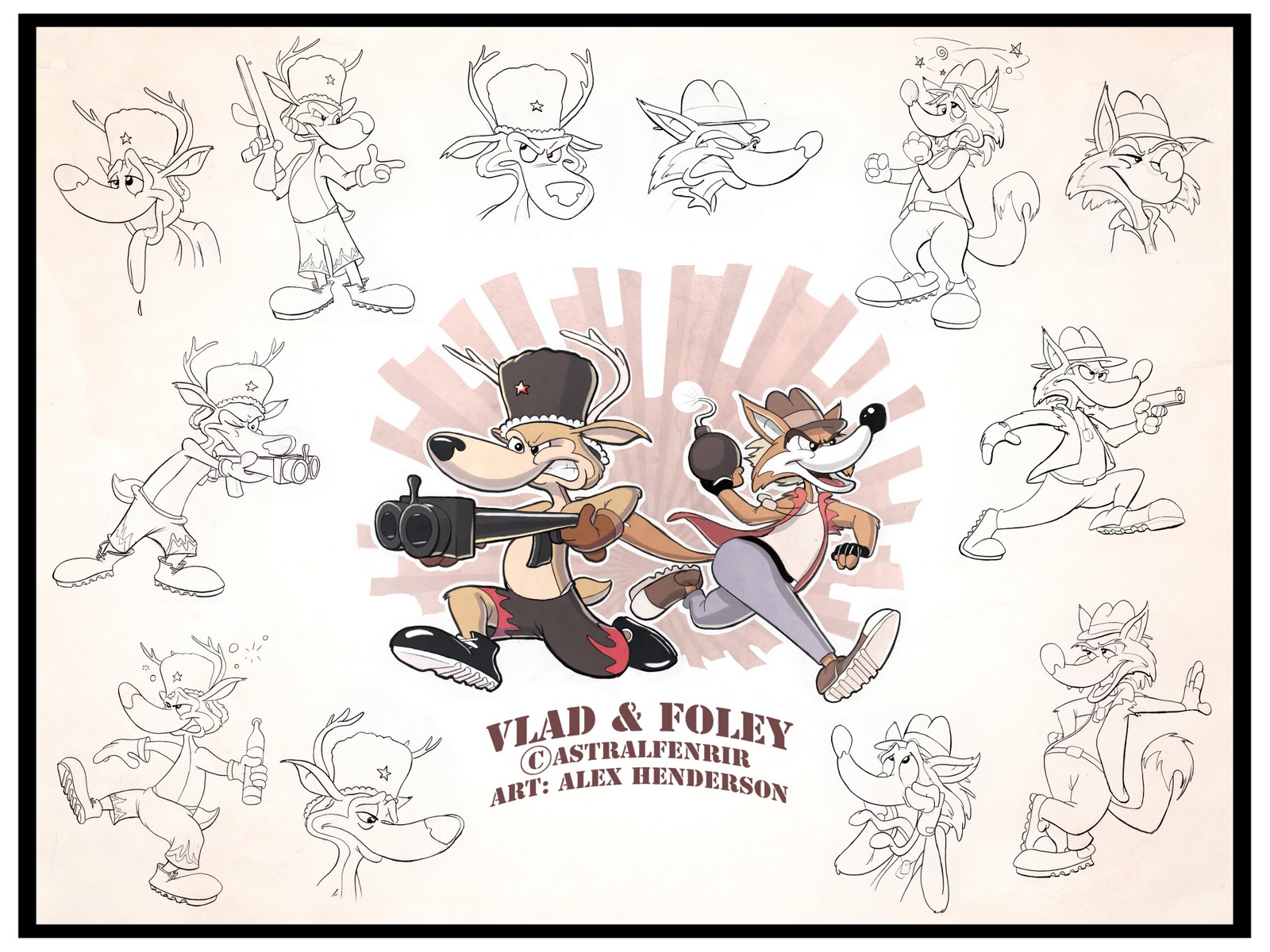 Artwork by Alex Henderson