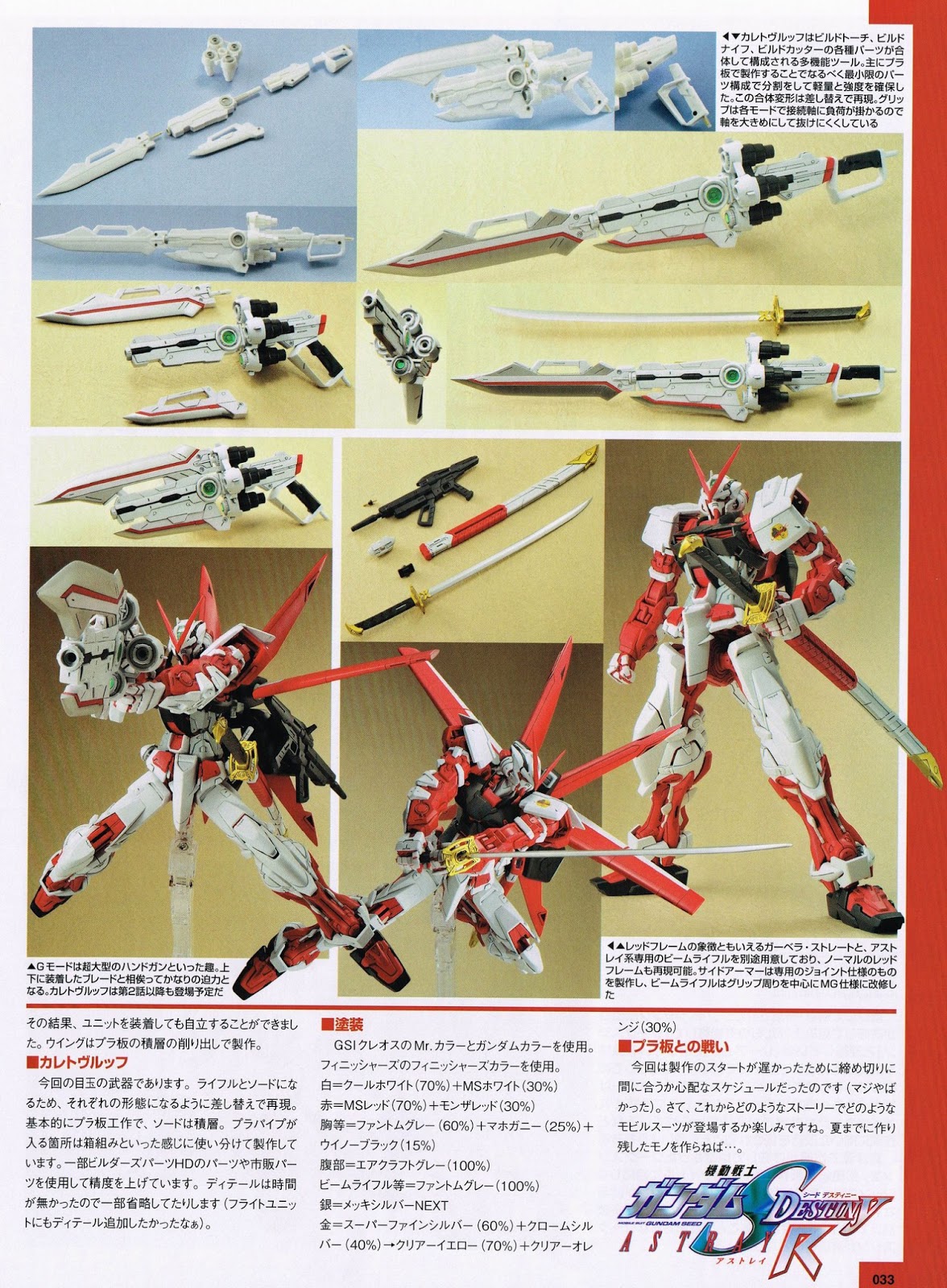 Gundam SEED Destiny Astray R - MBF-P02 Gundam Astray Red Frame
