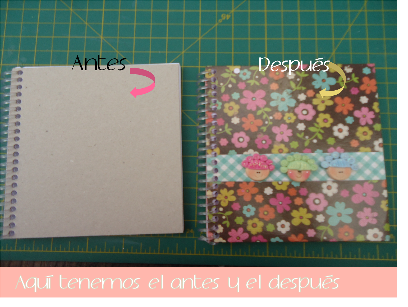 Buatermelón: DIY- Libretas personalizadas