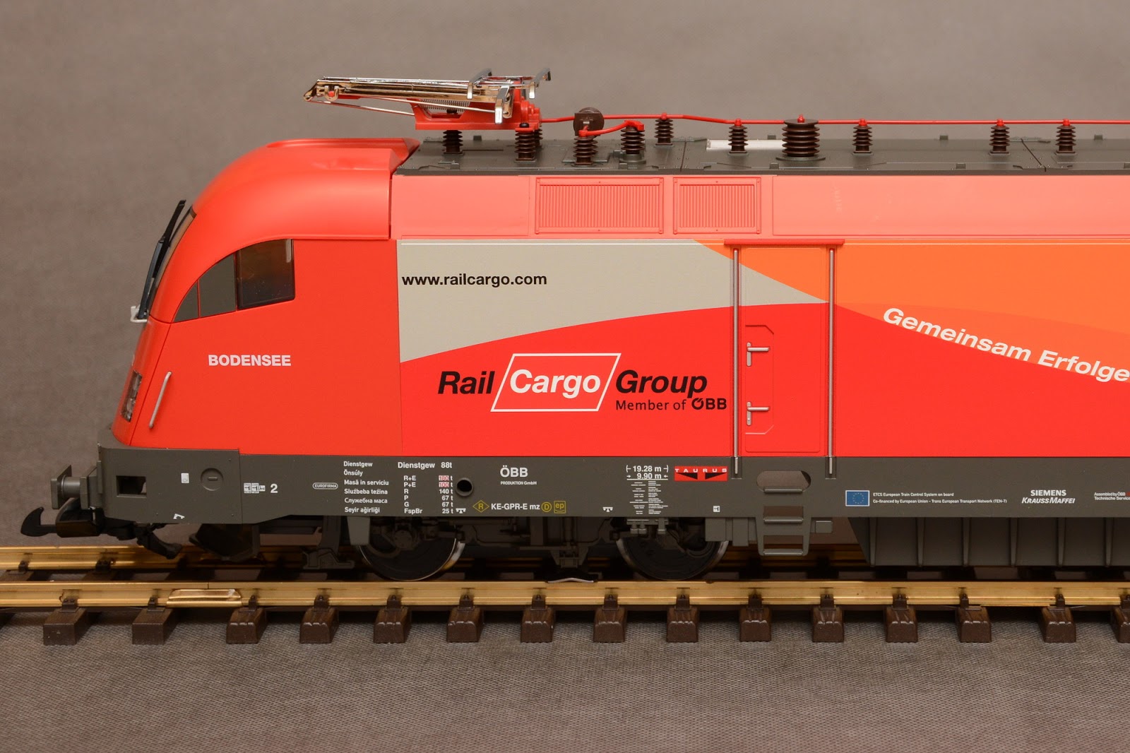 My Miniature Worlds: Piko 37428, G-scale Class 1116 "Taurus" electric ...