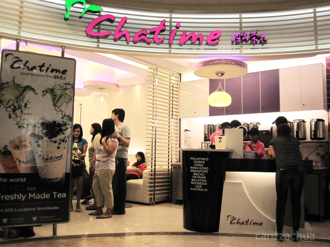Chatime and Christmas Shopping – Carizza Chua