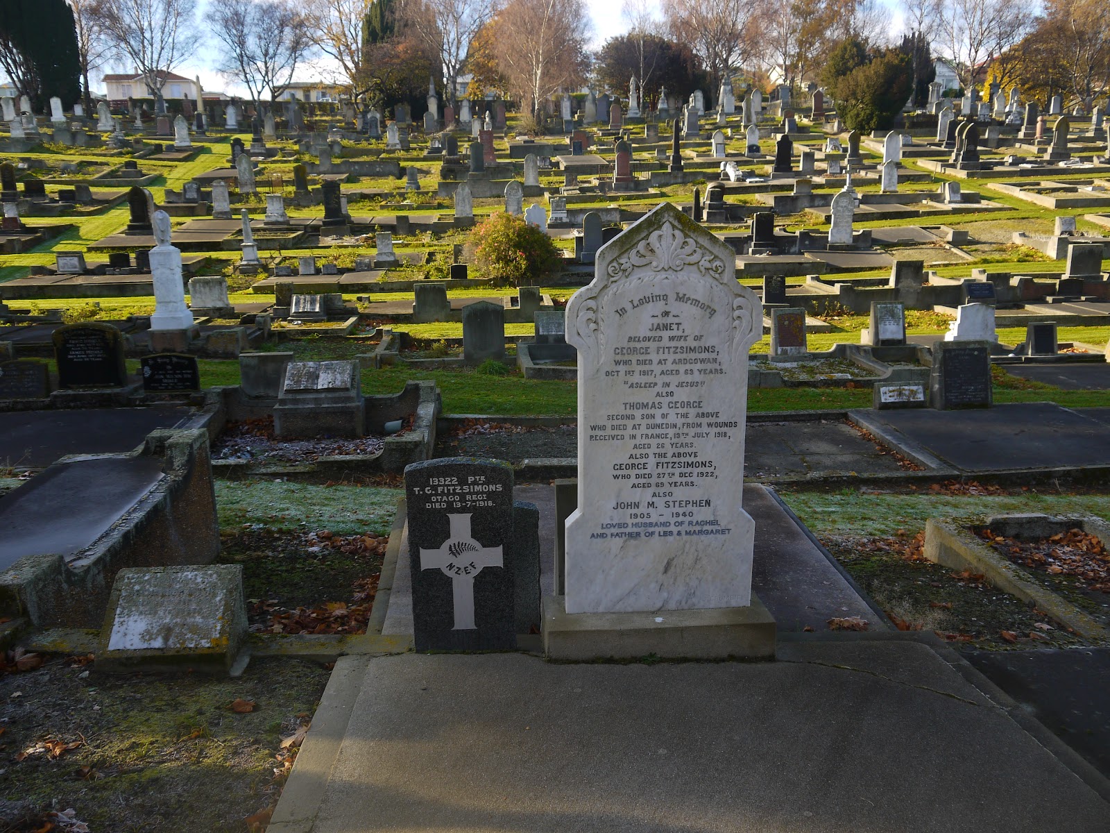 In Loving Memory: 13322 Private Thomas George Fitzsimons, 27/9/1891-13 ...