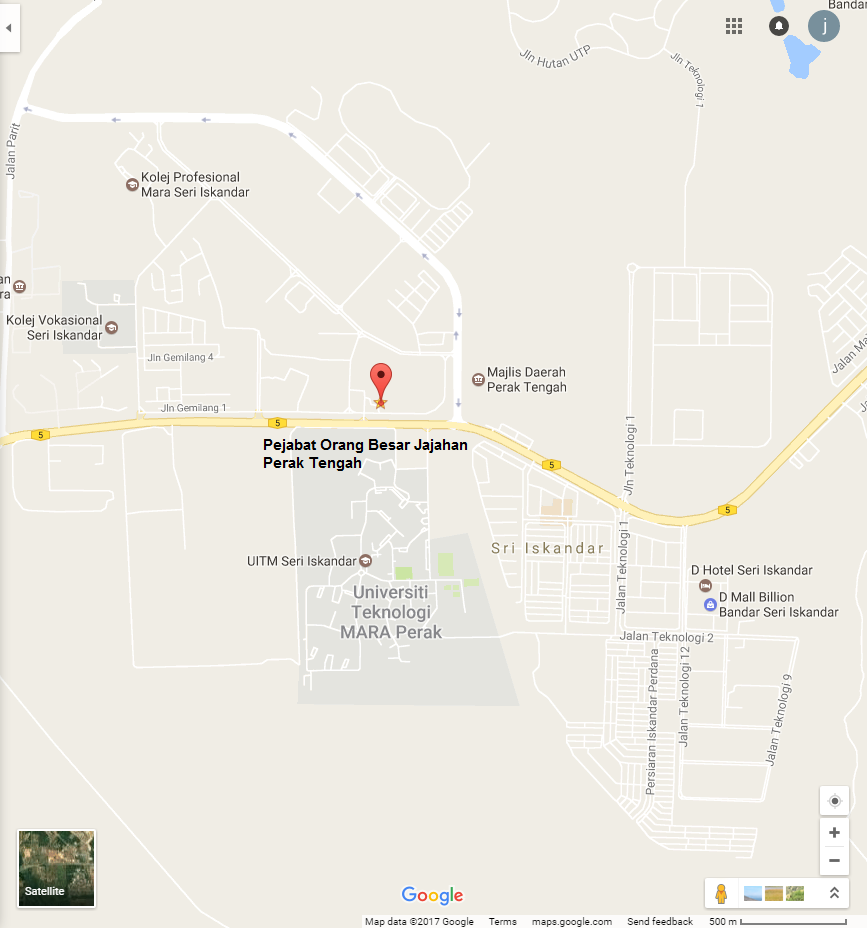 Pejabat OBJ Negeri Perak: Pejabat OBJ Perak Tengah