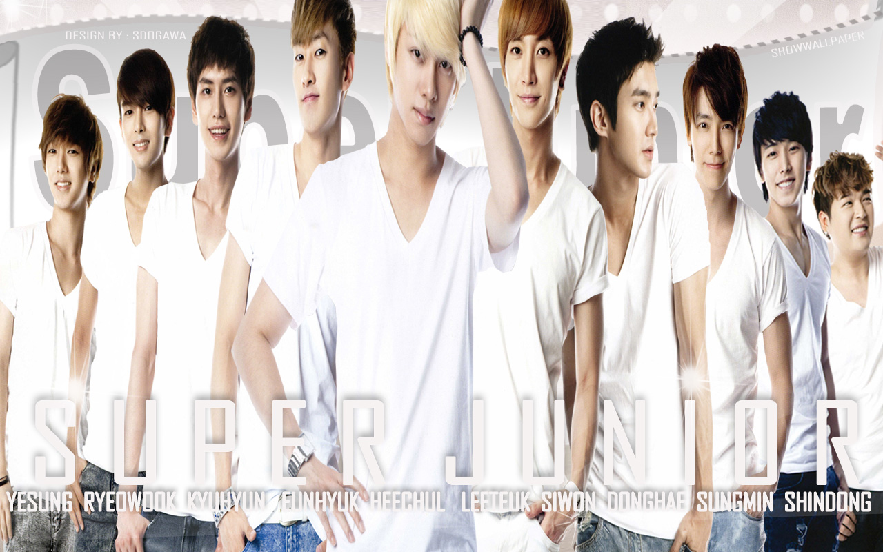 Ten Super Junior Members | Okay Wallpaper