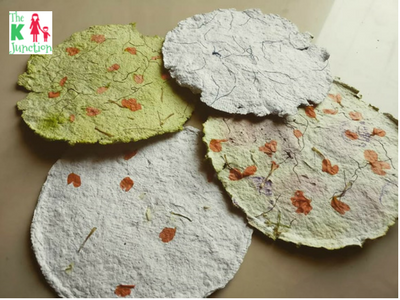 How To Make Handmade Paper From Recycled Scraps With Kids - DIY ...