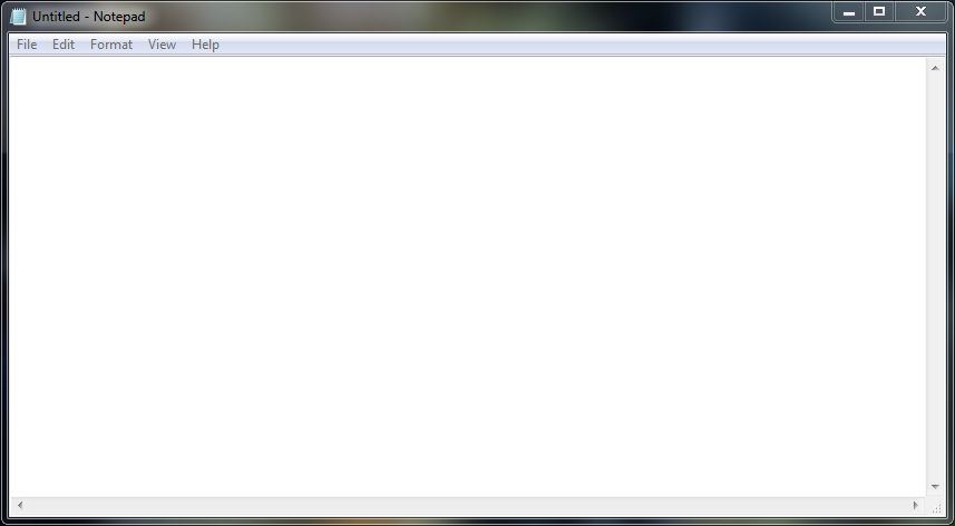How to create game in notepad