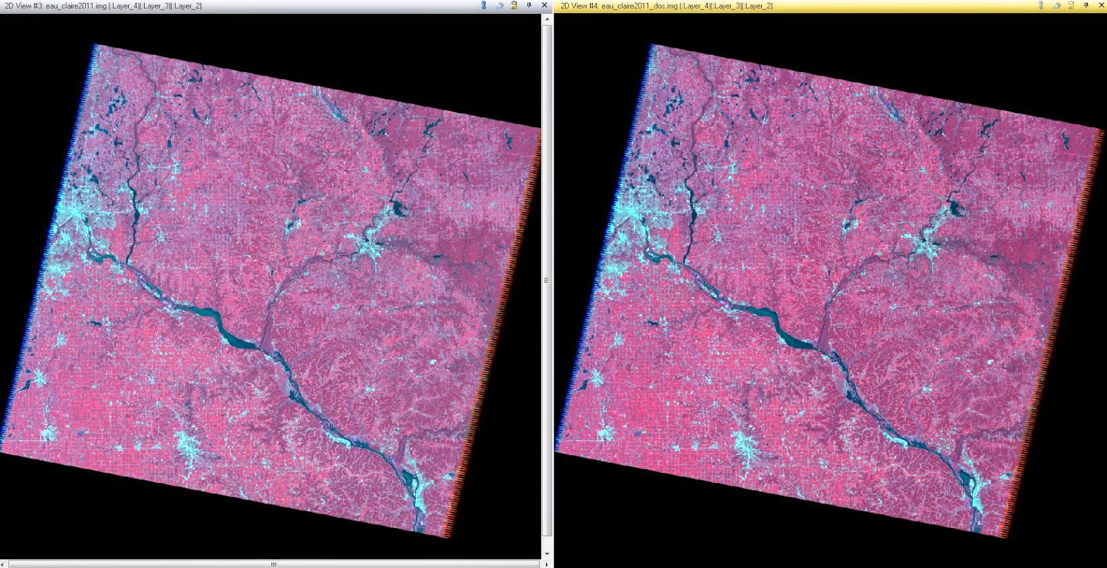 Advanced Remote Sensing: Geog 438: Lab 3: Radiometric and Atmospheric ...