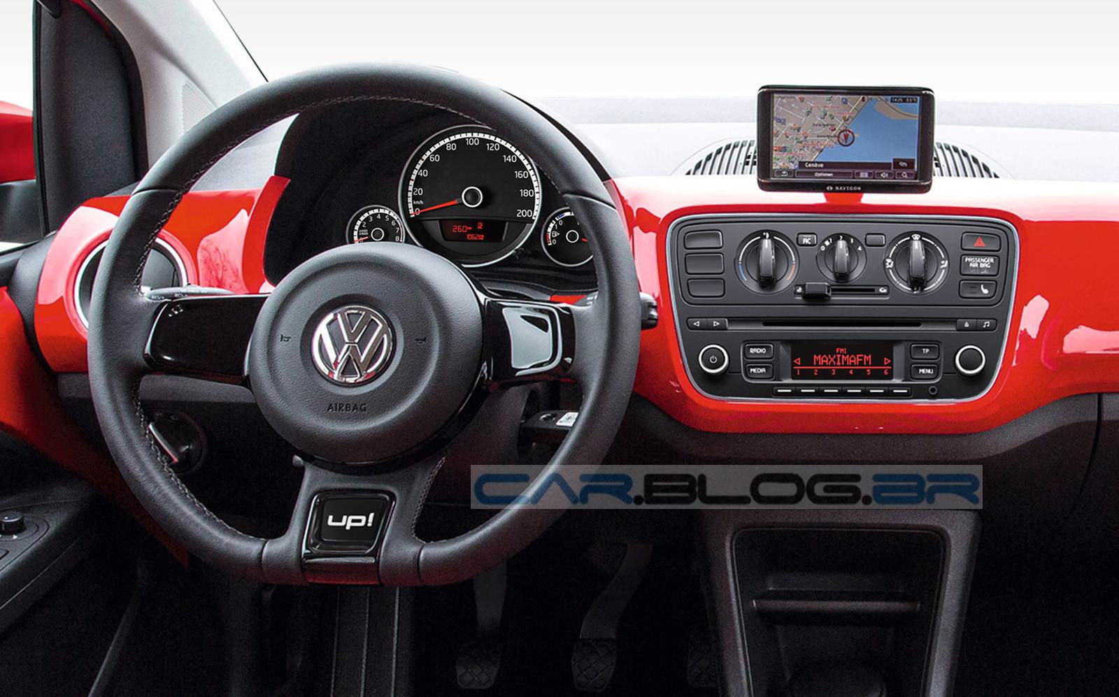 Volkswagen High-Up! e Red-Up!: imagens revelam o interior