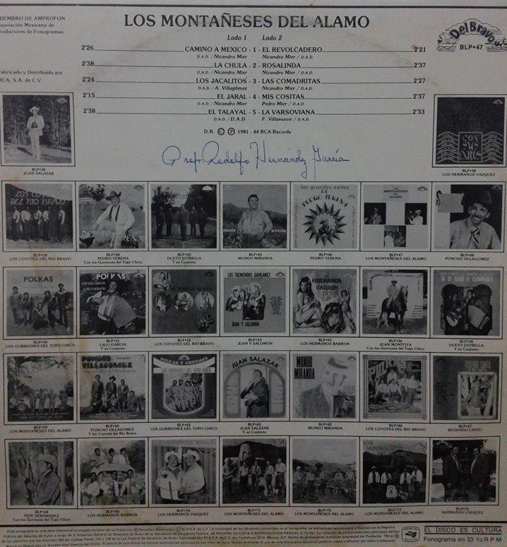 MUSICA FOLCKLORICA MEXICANA: LOS MONTAÑESES DEL ALAMO