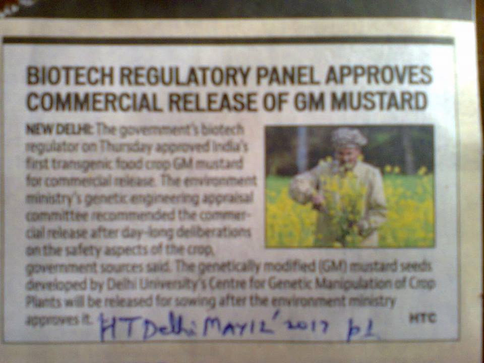 Somesh Jha: Mustard sag TORIA raya lahi sarson saro