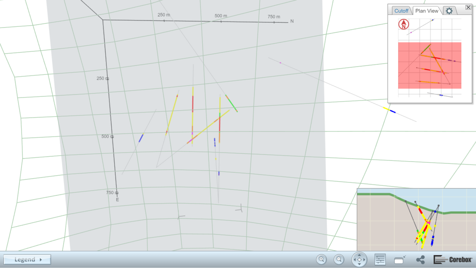 Golden Ridge Drilling 2018 in Corebox