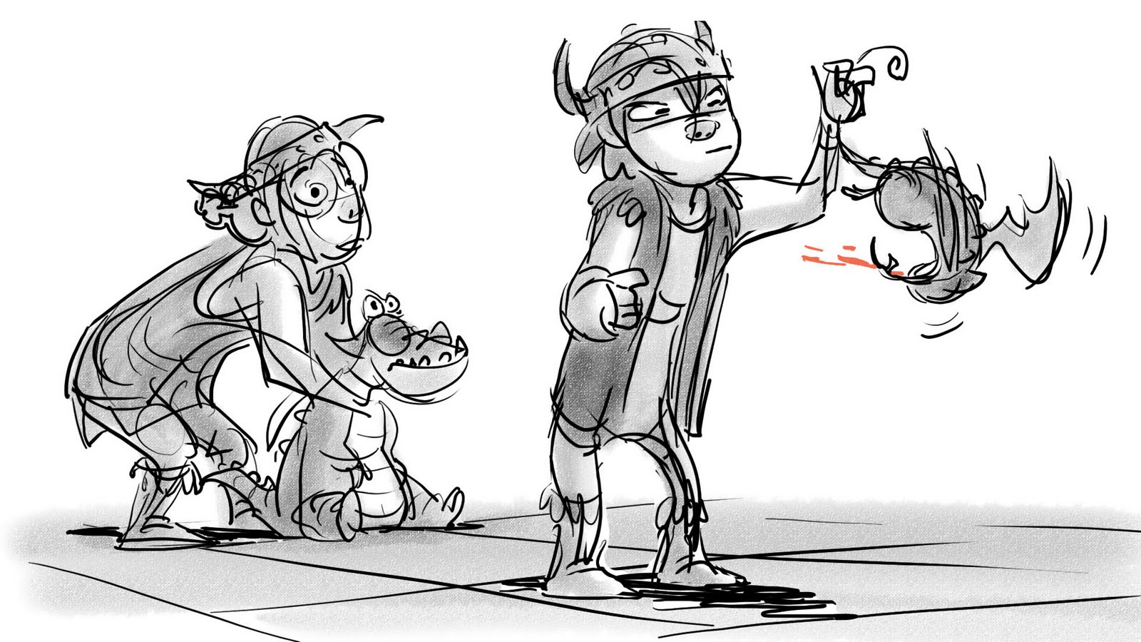 Living Lines Library: How To Train Your Dragon (2010) - Storyboards, Pack I