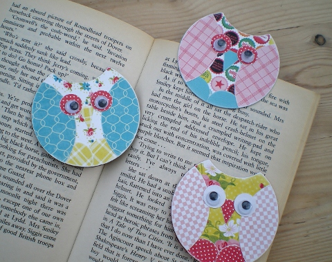 Owl Bookmarks - How To...
