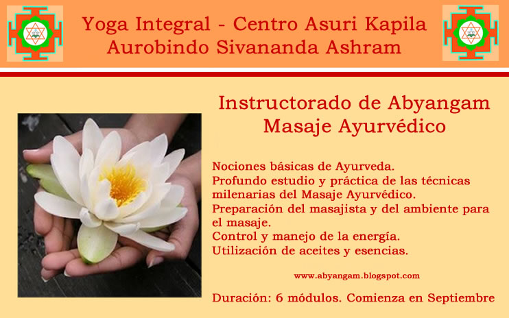 Abyangam Masaje Ayurvédico