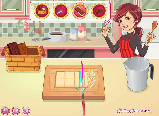 Games Memasak: Game Memasak Kue: Game Memasak Coklat Valentine
