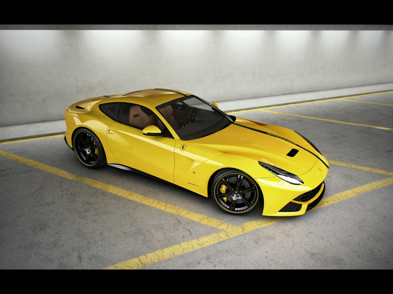 A Mechanical Symphony: Ferrari F12 Berlinetta ~ In Yellow