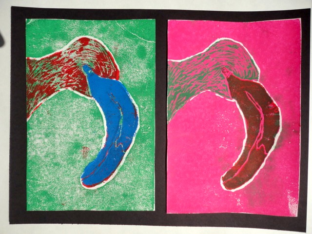 Thomas Elementary Art: 4th Grade Animal Printmaking (The best ...