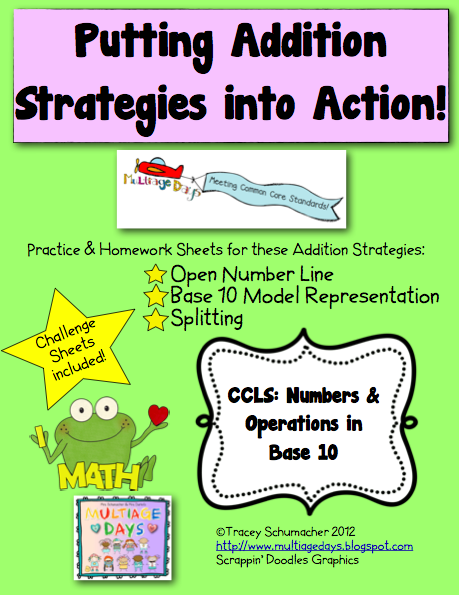 The Teacher's Chair: Putting Addition Strategies into Action
