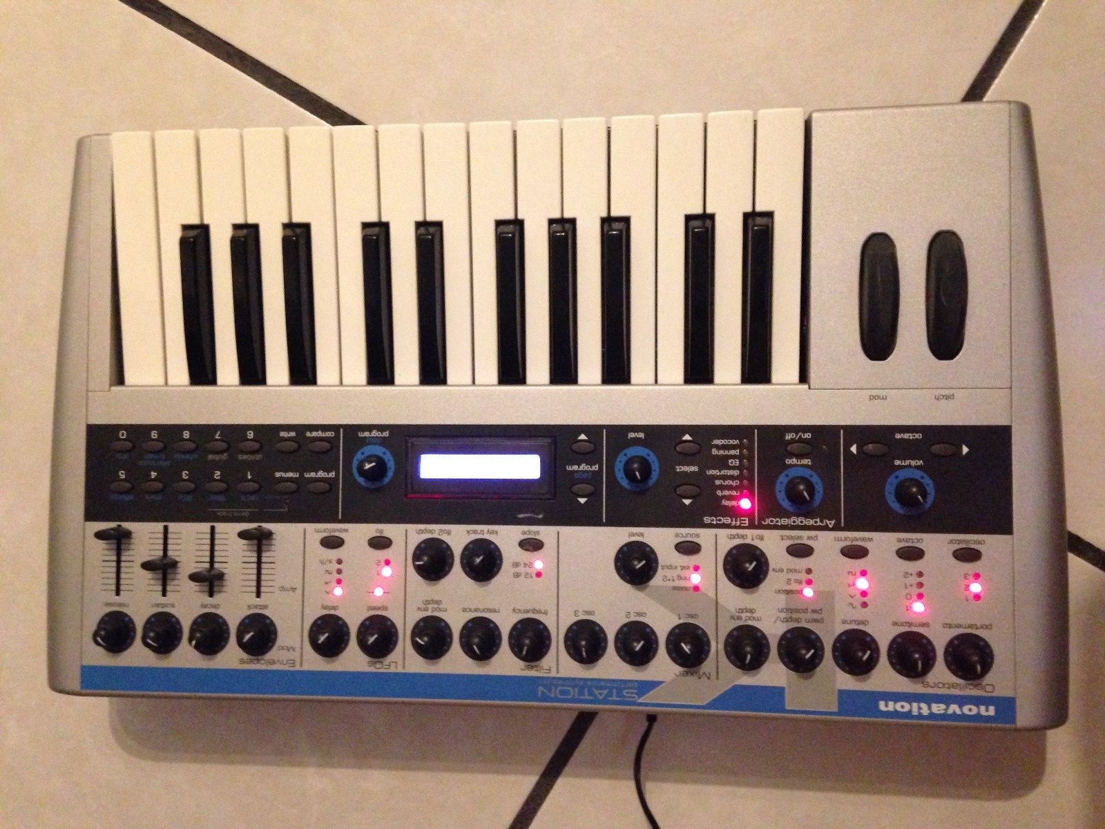 MATRIXSYNTH: Novation K Station Synthesizer