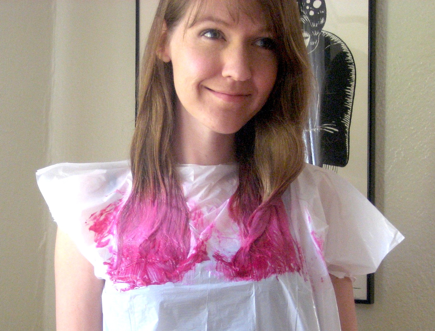 Paper Buttons How To Dip Dye Your Hair Pink While Having An Existential Crisis