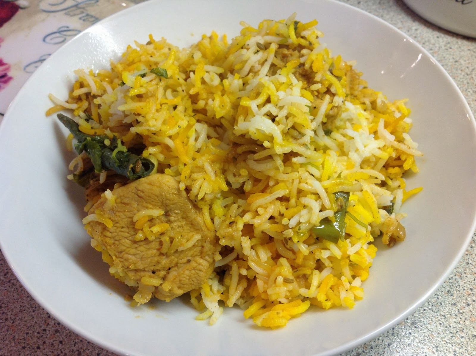 This Muslim Girl Bakes: Easy + Traditional Pakistani Chicken Biryani.