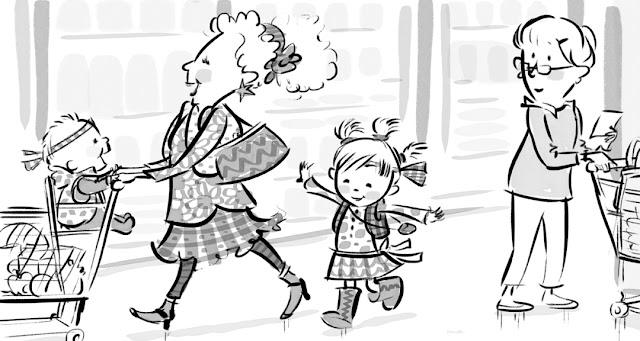 The Sketchables: Happy Clashing Clothes Day