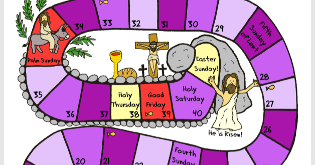 The Catholic Toolbox: Journey Through Lent Board Game