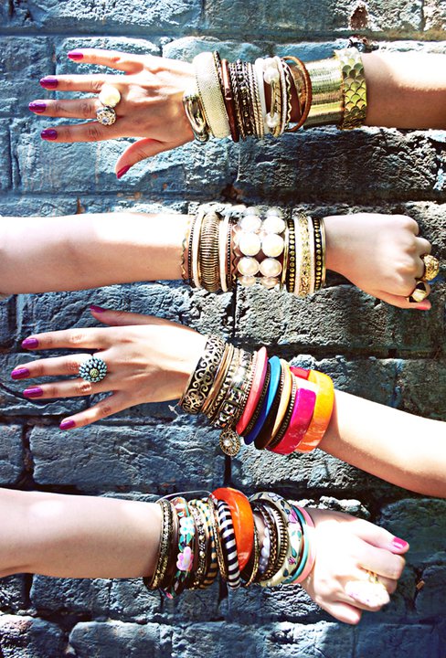 Hand Looks Beautiful Wearing Colorful Party Bangles | Girls Fashion ...