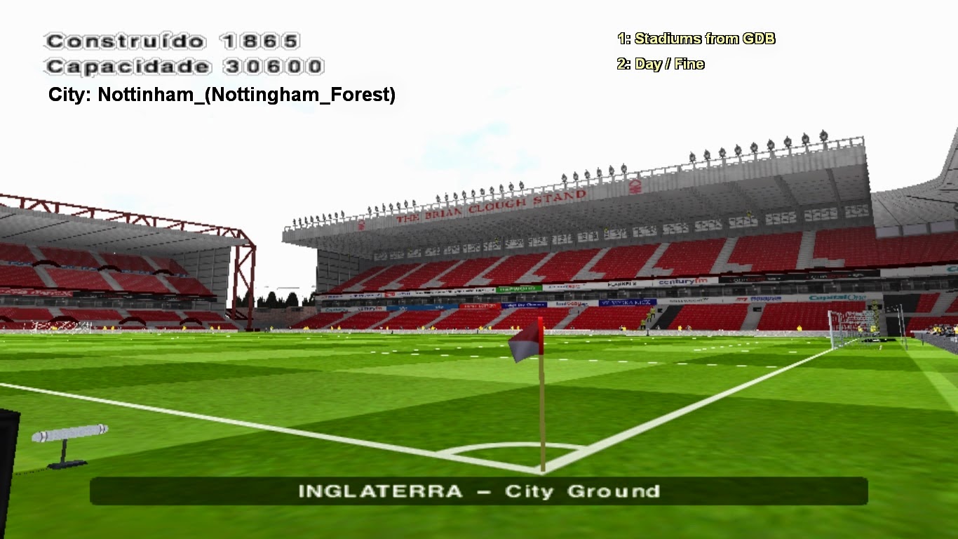 Stadium City Ground - England HD PES6