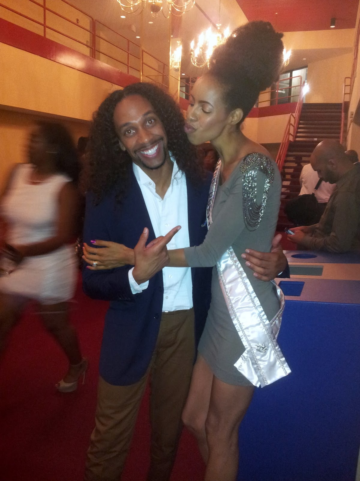 Natural Queen: Miss Black USA Pageant & Meeting Deya Smith
