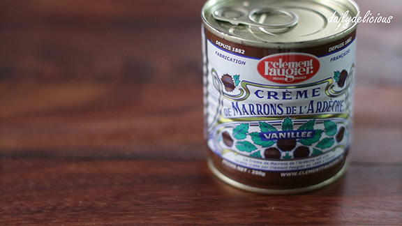 dailydelicious: Mont Blanc: Chestnut, My new favourite ingredient