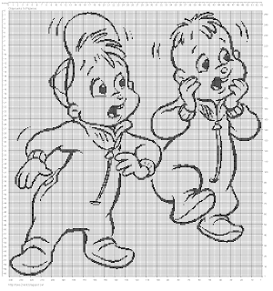 Cro Knit Inspired Creations By Luvs2knit: Chipmunks And Chipettes Charts