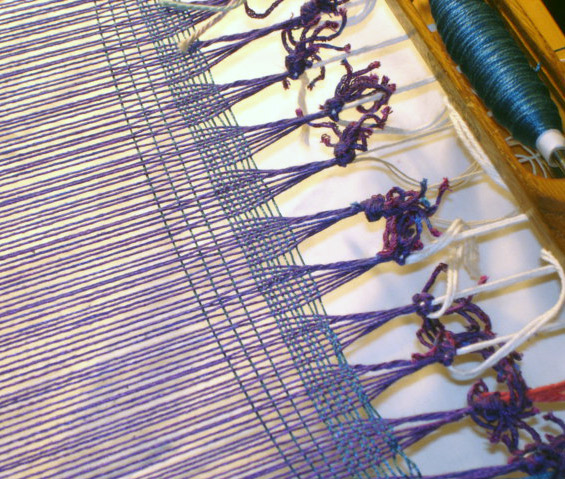 Reflections: Warping a Loom Back to Front - Part 6