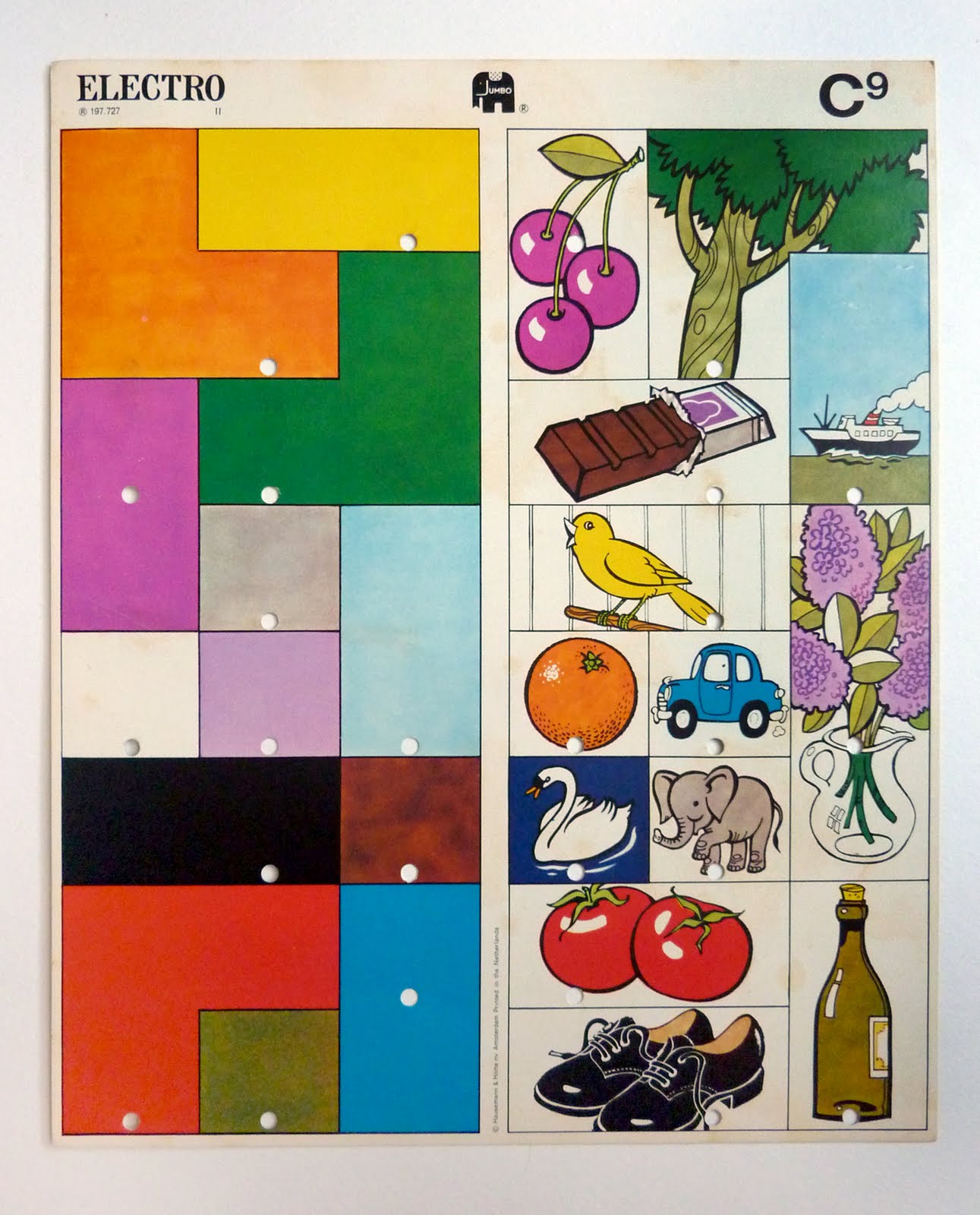 turning pages: Electro cards