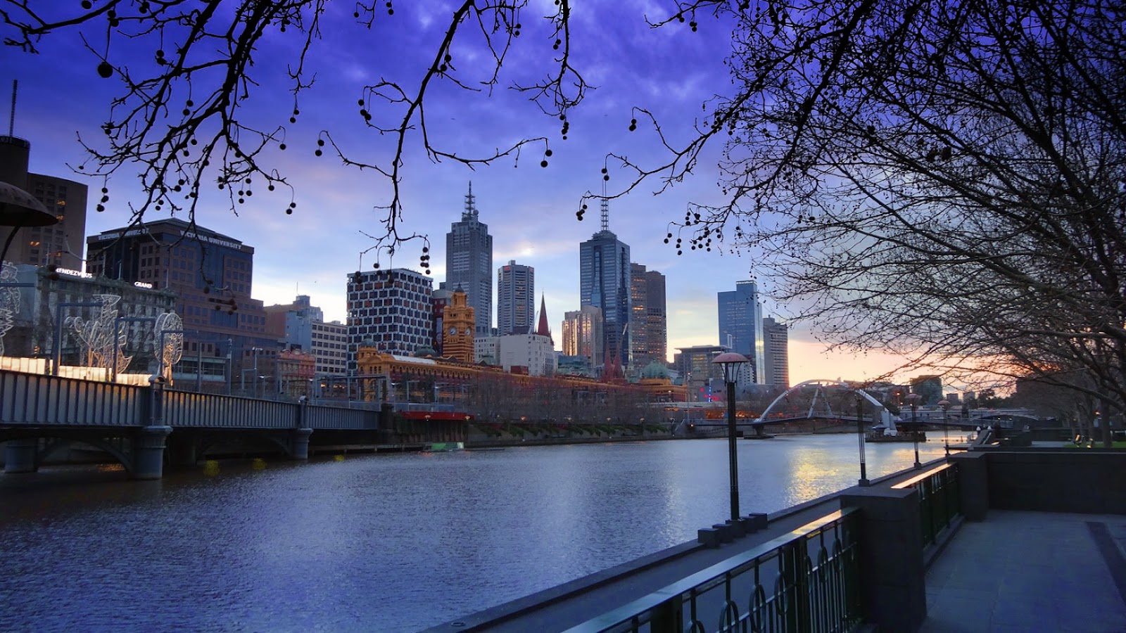 MAP MELBOURNE WINTER MORNING map-melbourne-winter-morning