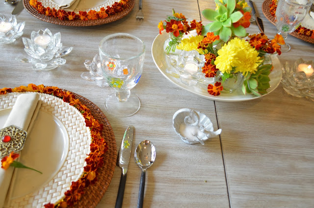 Entertaining From an Ethnic Indian Kitchen: Deepawali Table